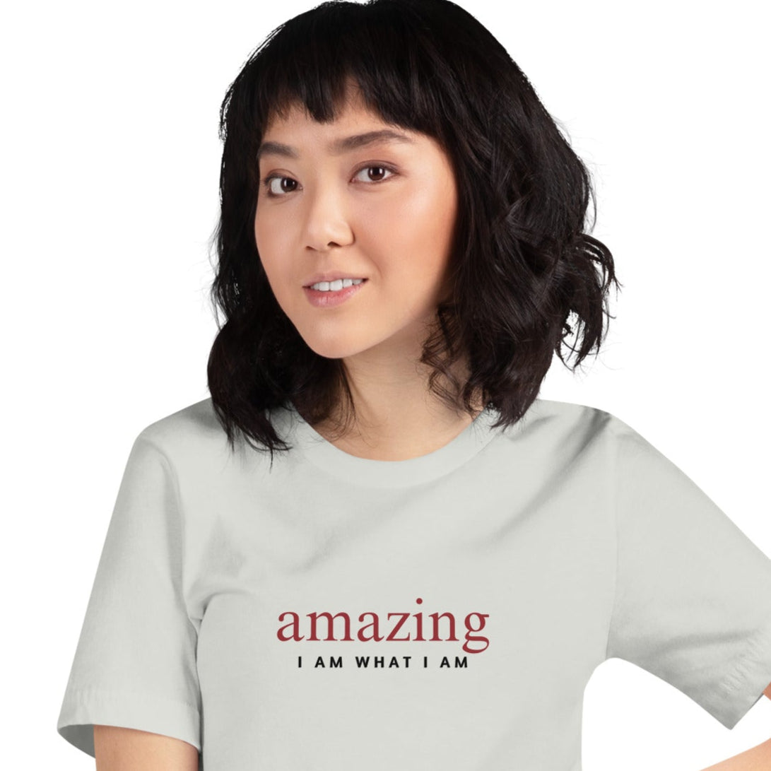 Inspiring, empowering, motivating Adult unisex t-shirts – i am what i ...